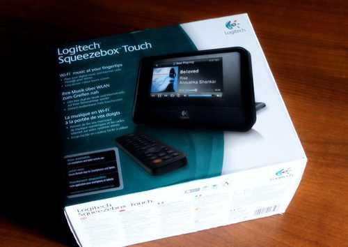 Сетевой проигрыватель Logitech Squeezebox Touch