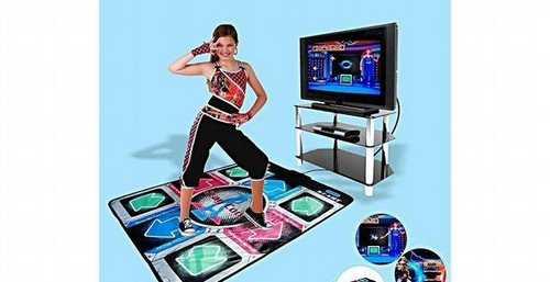 Танцевальный музыкальный коврик Dance Mat usb