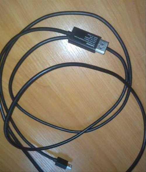 Кабель Mini DisplayPort to DisplayPort 2м