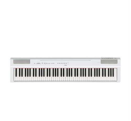 Цифровое пианино Yamaha P-125WH белое