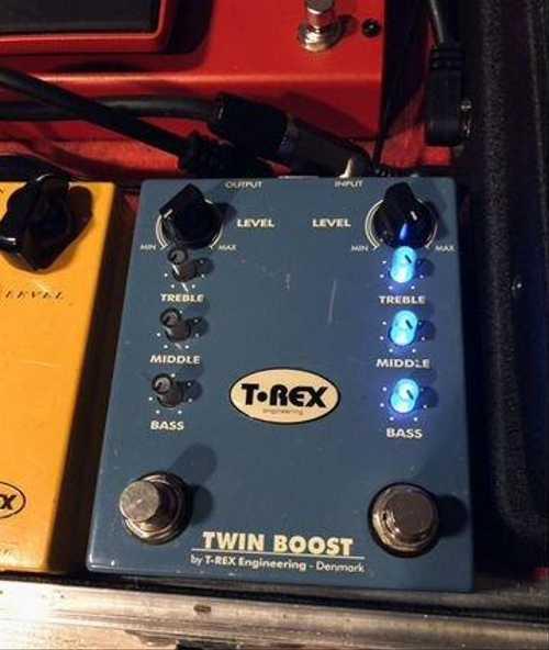 Гитарная педаль T-Rex Twin Boost