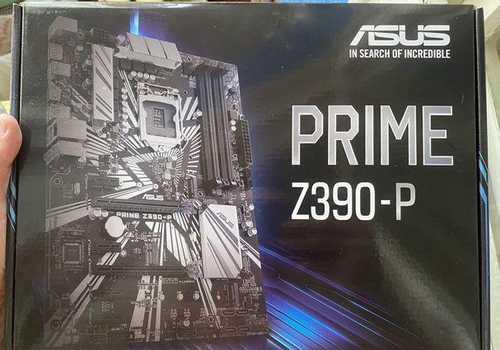 Мат.плата asus prime Z390-P + Intel Core i7-9700KF