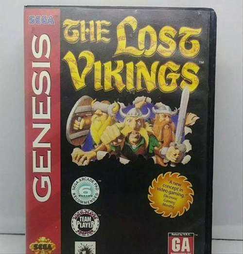The lost Vikings sega Genesis(оригинал)