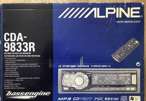 Alpine CDA-9833R. Легендарная процессорная магнито