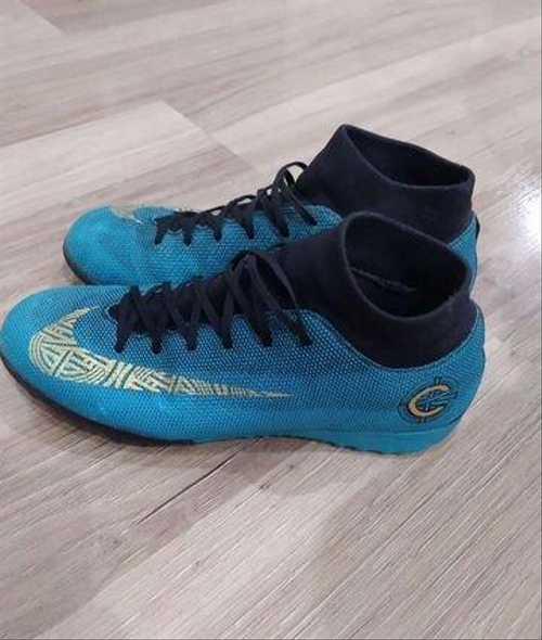 Кроссовки футбольные nike mercurial x