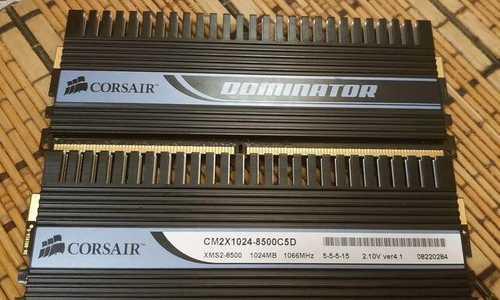 Corsair dominator ddr2 1066 2GB