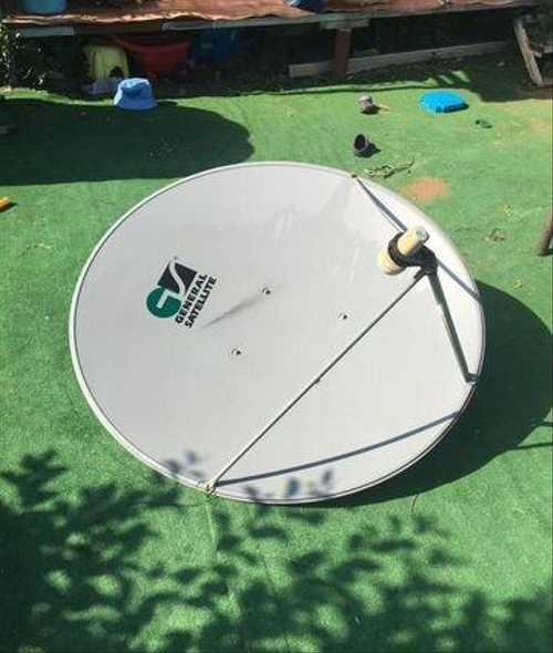 Спутниковая тарелка большая 1,2 м