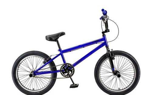 Велосипед BMX maxxpro krit сине-черный