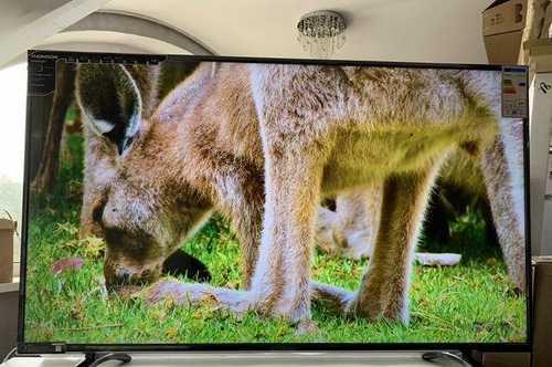 Богатый Smart телевизор 55" UHD,HDR,голос.управлен