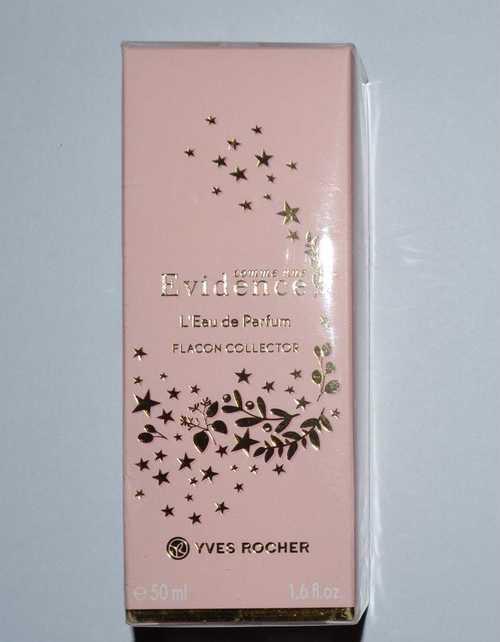Новые духи Yves Rocher Evidence 50 ml