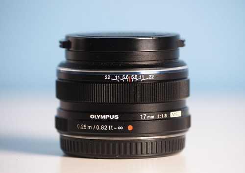 Olympus 17/1.8