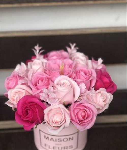 Цветы Мыльные розы букеты