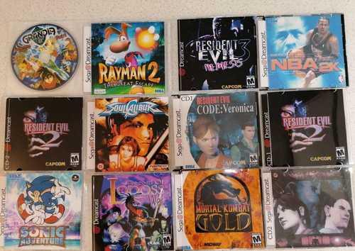 Диски - игры для Sega Dreamcast