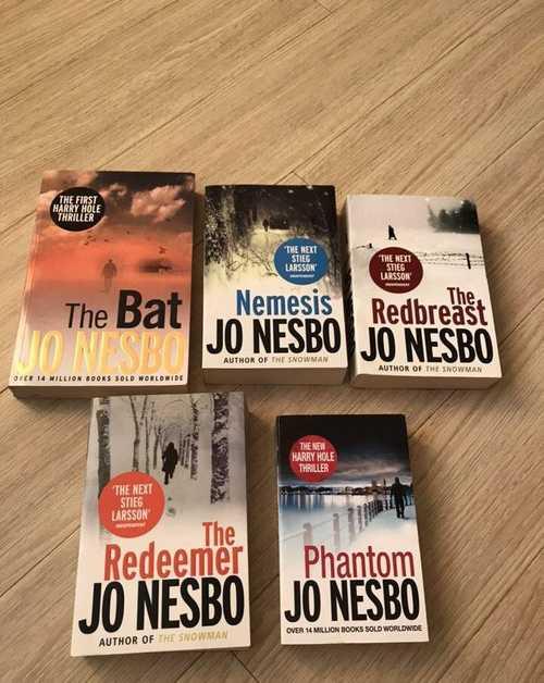 Комплект книг на английском-Jo Nesbo