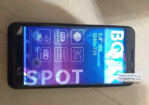 Телефон bq 5010g spot не включается