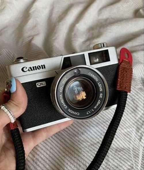 Плёночный фотоаппарат Canon Canonet QL17