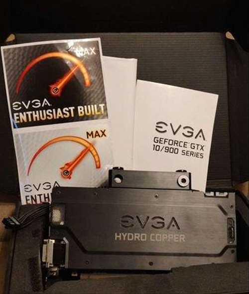 Видеокарта evga GTX 1080 HydroCopper 8Gb