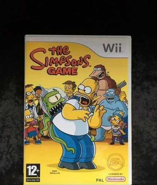 Nintendo Wii The Simpsons Game