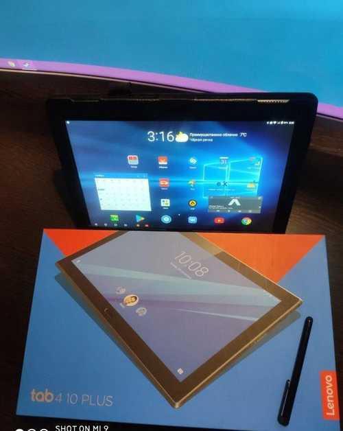 Планшет lenovo tab 4 10 plus 64gb TB-X704L