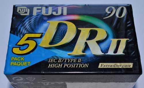 Аудиокассеты fuji DR II-90