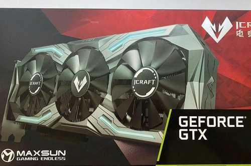 Видеокарта GTX 1660 ti 6GB i-craft от Maxsun