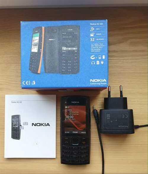 Nokia x2-02 двухсимочник карта памяти 2 гб