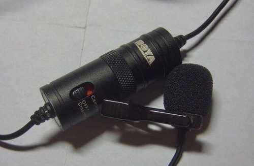 Микрофон петличный boya BY-M1 на запчасти