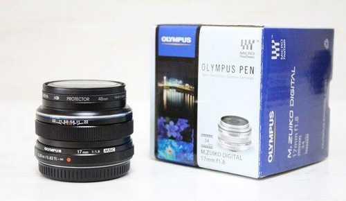 Olympus 17mm f/1.8 как новый