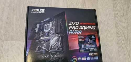 Asus z170 pro gaming/aura