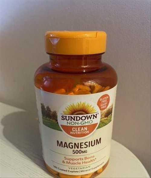 Магний и витамин к2. Magnesium Sundown отзывы.