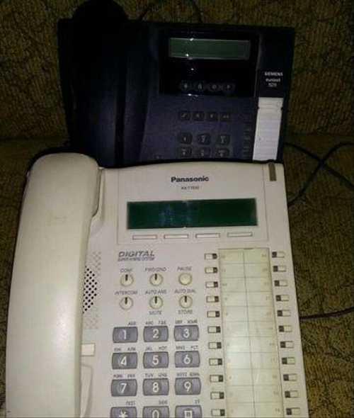 Телефоны Siemens euroset 1505 и Panasonic kx-t 763