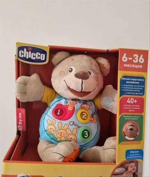 Новый мишка chicco teddy