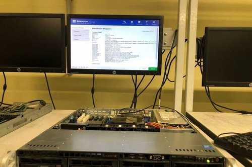 Сервер Supermicro 1U, X8DTL-i, L5520