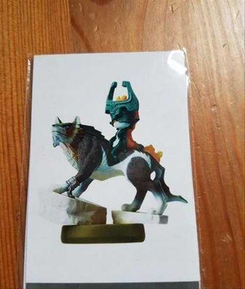 Midna & Wolf Link Amiibo 20 "сердец" волк