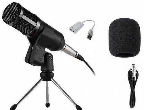 Конденсаторный микрофон BM-800 с настрльной триног