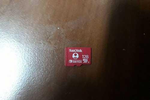 Карта памяти MicroSD 128г