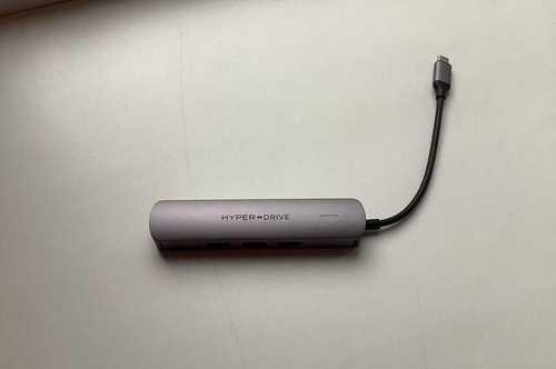 USB-концентратор HyperDrive tube 6-in-1 USB-C Hub