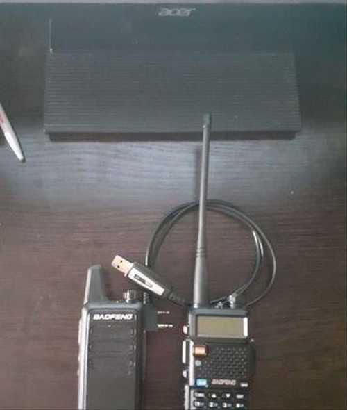 Рации baofeng и кабель программатор