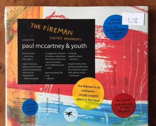 CD/Новый/Фирменный/Paul McCartney&Youth/The Firema