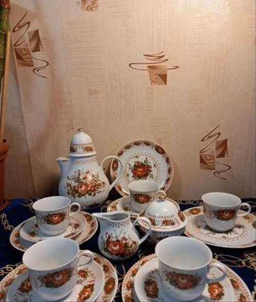 Сервиз чайный кофейный Henneberg-porzellan 1777 гд
