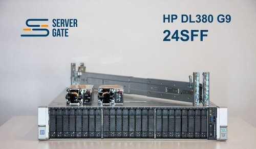HP DL380 Gen9 24SFF 2x E5-2680v4 384GB 440