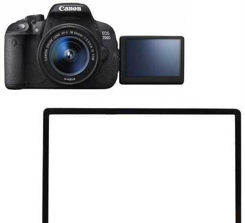 Защитное стекло для экрана ф/а Canon EOS 700D