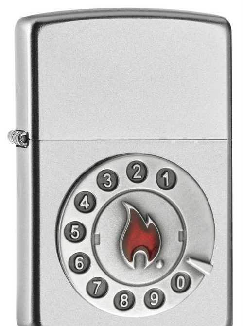 Зажигалка Zippo - Телефонный диск набора