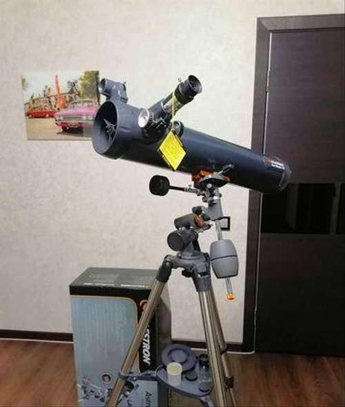 Брендовый телескоп рефлектор Celestron