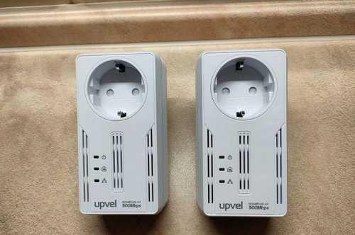 Сетевой адаптер HomePlug AV Upvel UA-252PS RJ-45