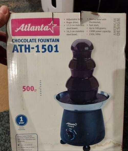 Шоколадный фонтан новый Atlanta ATH-1501