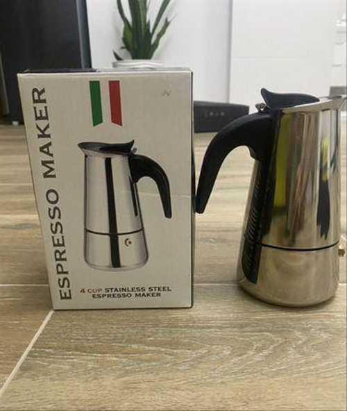 Гейзерная кофеварка espresso maker