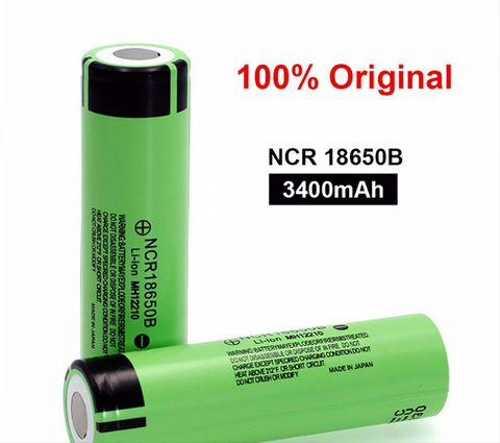 Аккумуляторы Panasonic 18650 3400mAh, новые