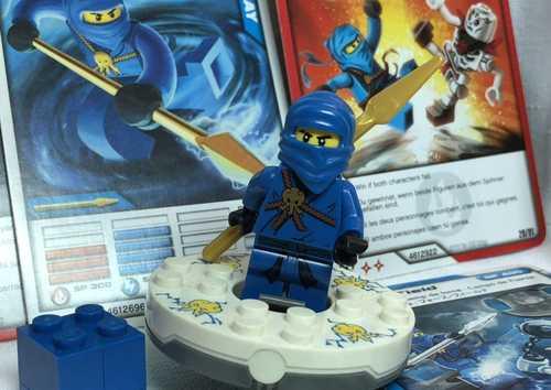 Lego Ninjago Jay original Скелет и Джей ниндзя го