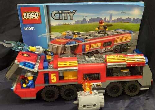 Lego City 60061 Пожарный расчёт аэропорта